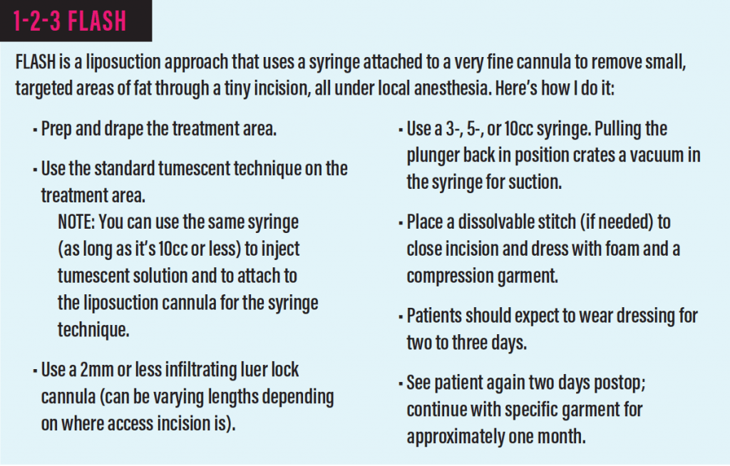 Target Fat With FLASH: A Quick Fix for Targeted Fat Pockets